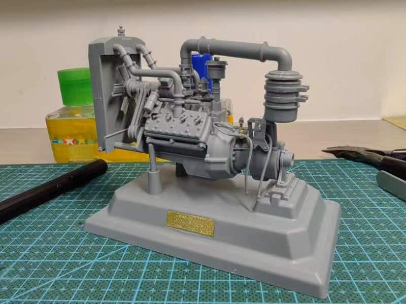 1/16 Gecko Models Universal Carrier Mk.I/II Ford V8 Engine Plastic ...