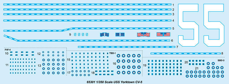 1/350 i Love Kit USS Yorktown CV5 Aircraft Carrier - Squadron.com