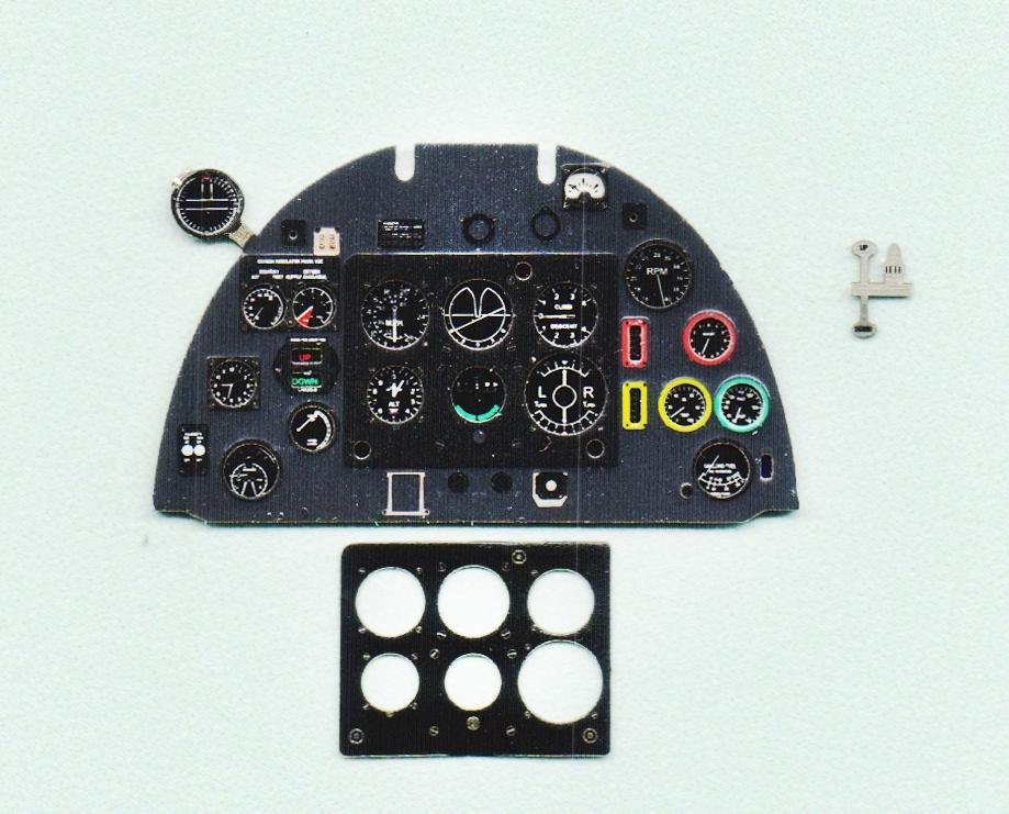 1/32 Yahu Models Spitfire II - Instrument Panel - Squadron.com