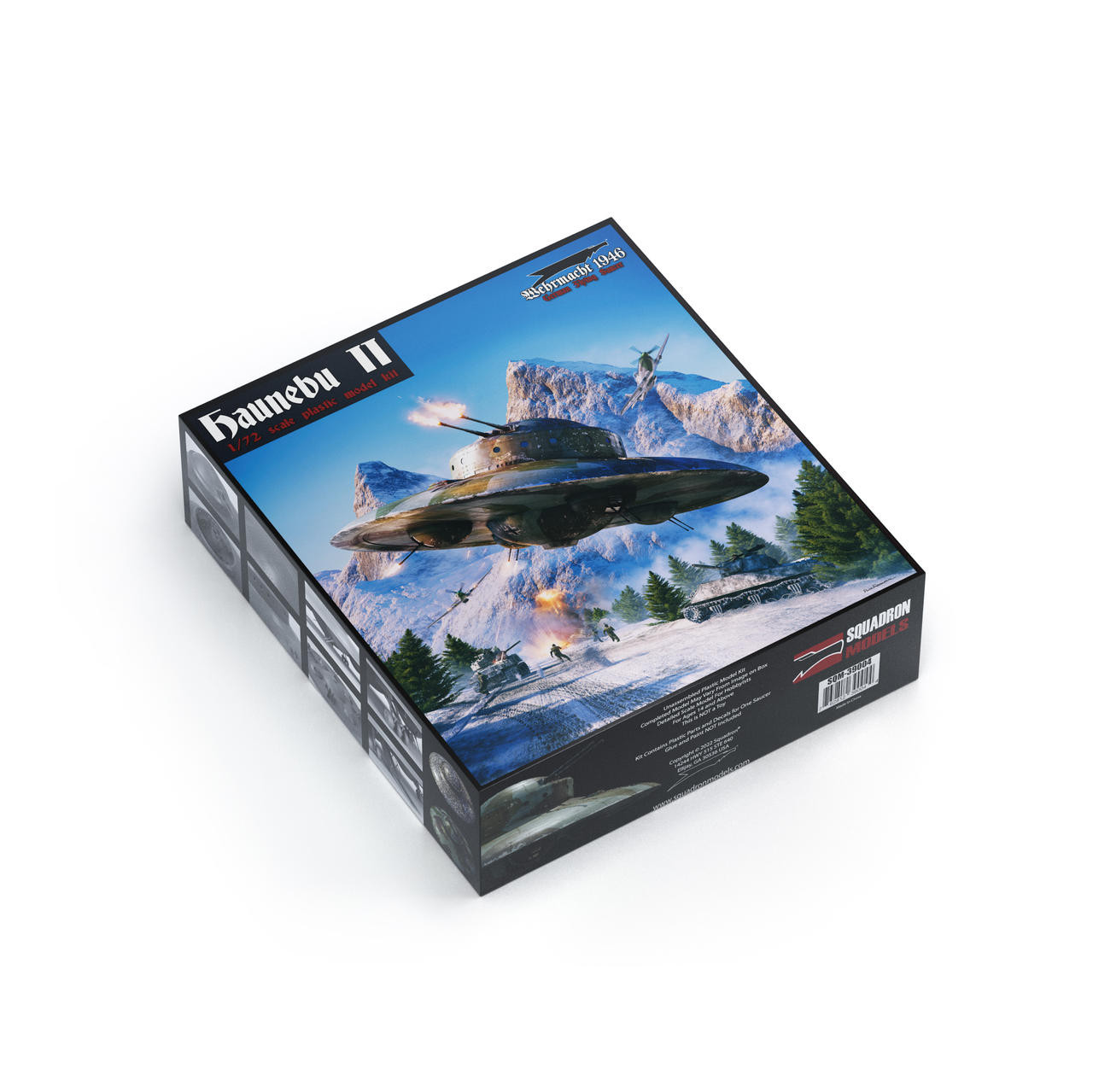 1/72 Squadron Models Haunebu II German Flying Saucer UFO Model Kit ...