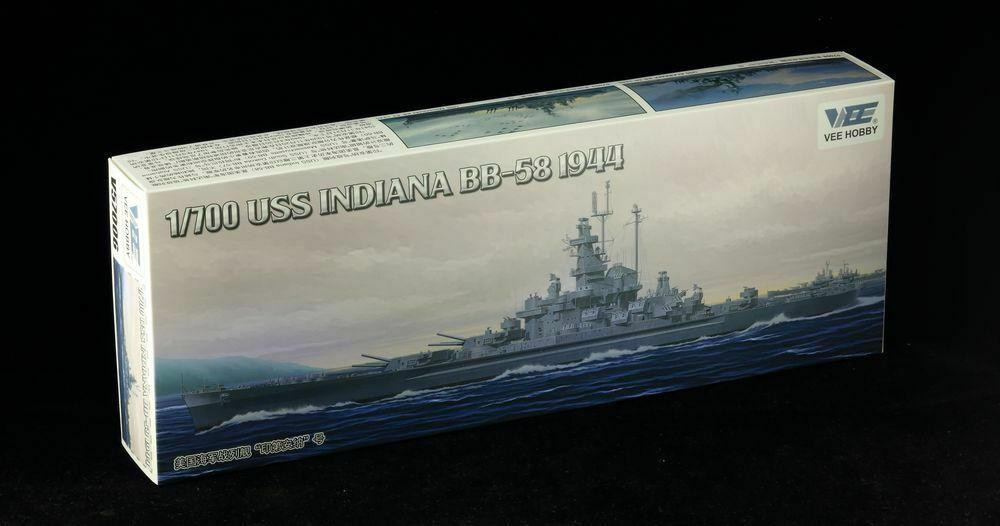 1/700 Vee Hobby USS Indiana BB-58 1944 (Standard Edition) - Squadron.com
