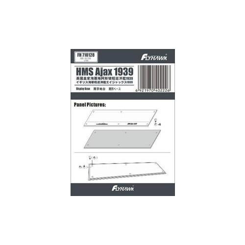 1/700 Flyhawk HMS Ajax 1939 Deluxe Edition Plastic Model Kit - Squadron.com