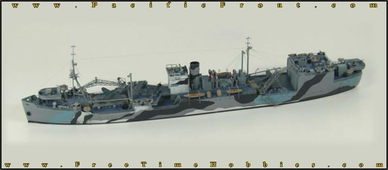 1/700 Niko Model HMS Athene Aircraft Transport - Squadron.com