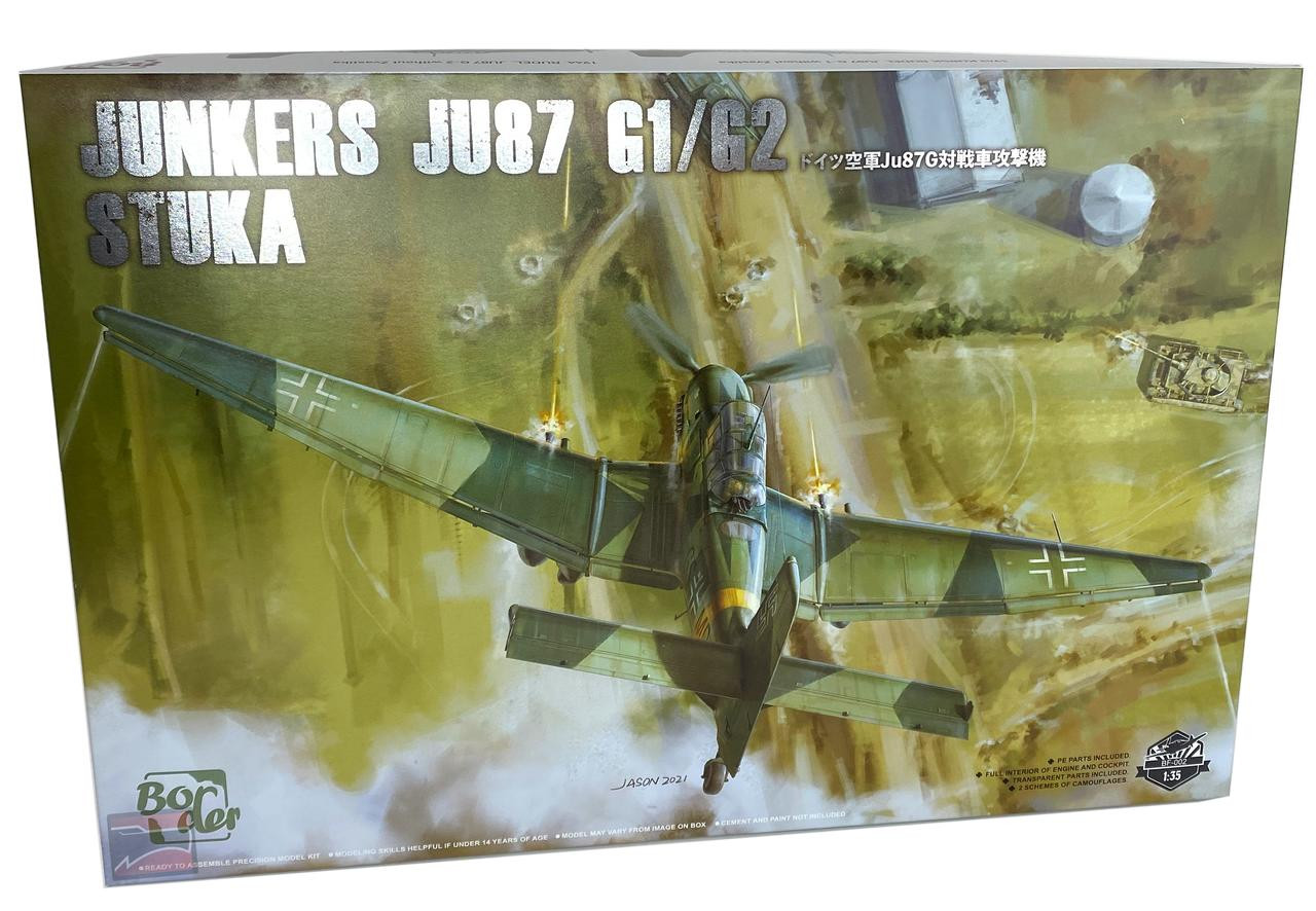1/35 Border Model Junkers Ju87G-1 Ju87G-2 Stuka - Squadron.com