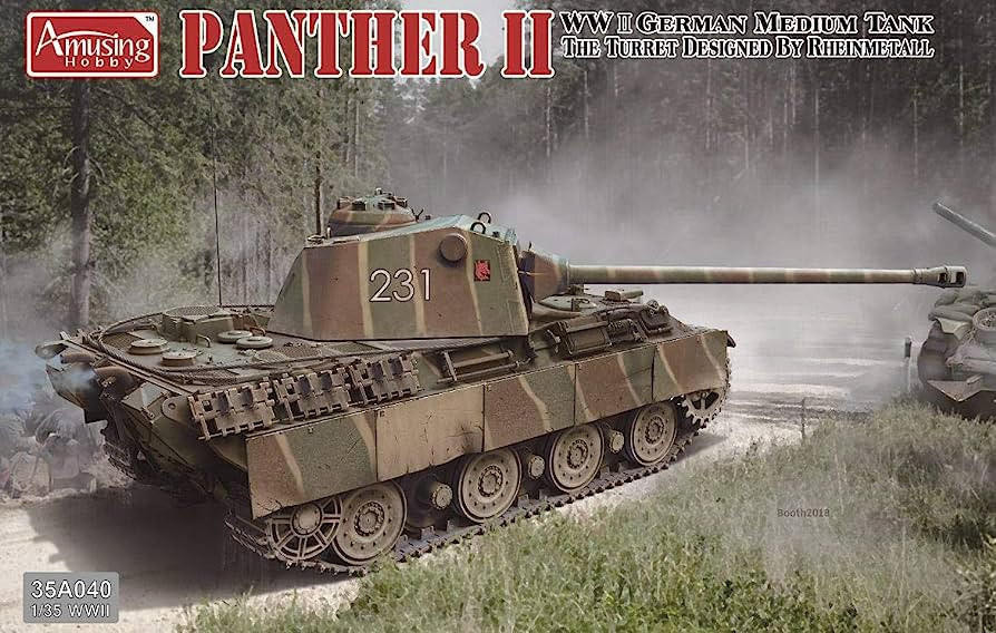 1/35 Amusing Hobby Panther II - Turret by Reinmetall - Squadron.com