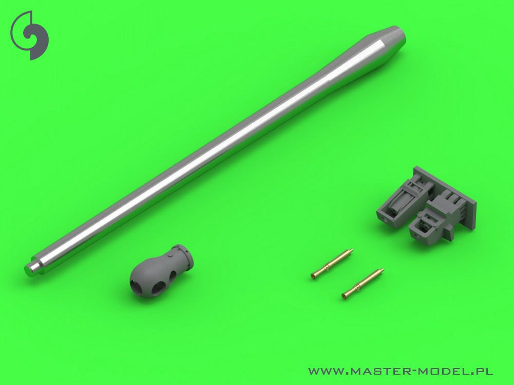 1/35 Master Model A34 Comet - 77mm HV Gun Barrel & Besa MG barrels W ...