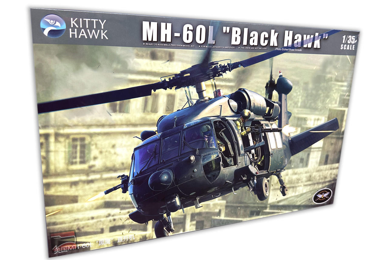 1/35 Kitty Hawk MH-60L Black Hawk Plastic Model Kit - Squadron.com