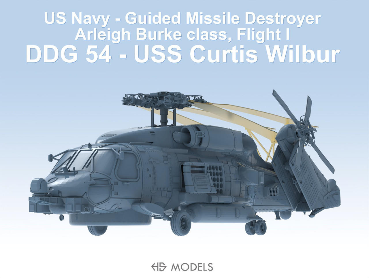 1/200 HS Models USS Curtis Wilbur Super Detail Set - Squadron.com