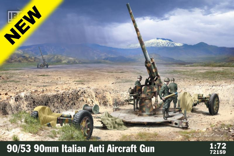 1/35 IBG Italian Autocannone 3Ro With 90/53 90Mm Anti-Aircraft Gun ...