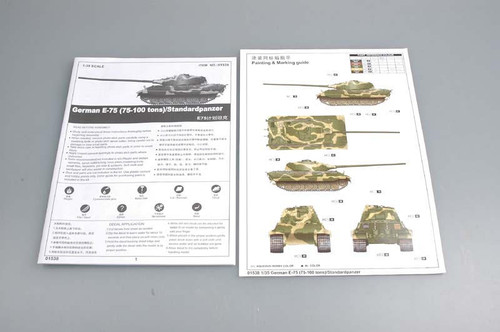 1/35 Trumpeter German E75 Panther (75-100 Ton) Tank - Squadron.com