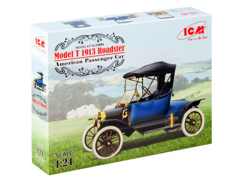 1/24 ICM Model T 1913 Roadster, American Passenger Car - Squadron.com