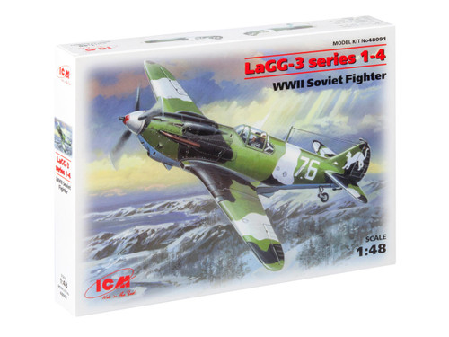 1/48 ICM LaGG-3 series 1-4, WWII Soviet Fighter - Squadron.com
