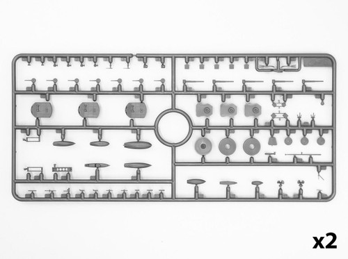 1/700 ICM Konig WWI German Battleship, full hull and waterline ...