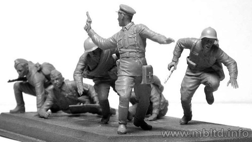 1/35 Master Box Counterattack Soviet Infantry Summer 1941 Kit (x6 ...