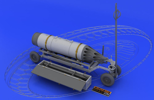 1/48 Eduard Rocket Launcher B8M1 & Loading Cart (PE & Resin) - MMD ...