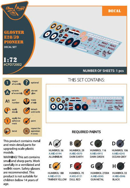 Clear Prop Products - Squadron.com