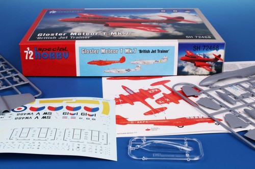 1/72 Special Hobby Gloster Meteor T Mk.7 British Jet Trainer Plastic ...