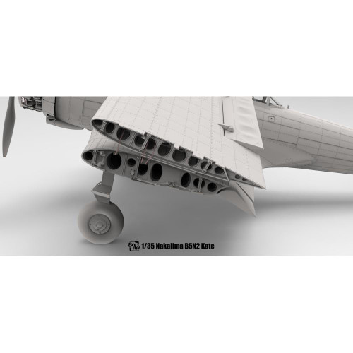 1/35 Border Model B5N2 Kate Type 97 w/Full Interior Plastic Model Kit ...