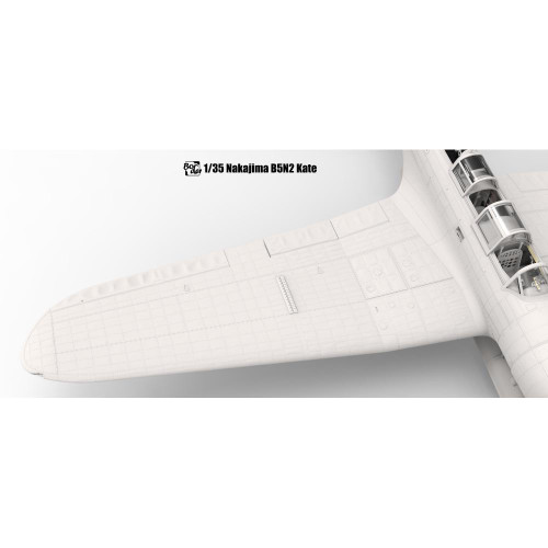 1/35 Border Model B5N2 Kate Type 97 w/Full Interior Plastic Model Kit ...