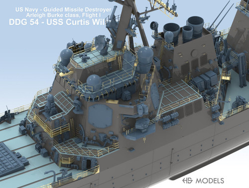 1/200 HS Models USS Curtis Wilbur Super Detail Set - Squadron.com