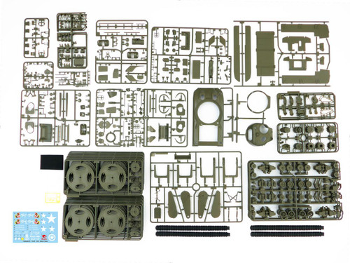1/35 Pig Models M4A1 Sherman w/ T1E3 US Army Mine Exploder Plastic ...