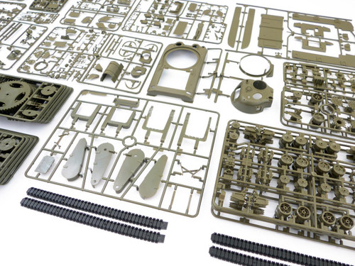 1/35 Pig Models M4A1 Sherman w/ T1E3 US Army Mine Exploder Plastic ...