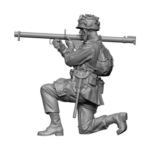 1/16 H3 Models WW2 US para Bazooka Gunner 3D Printed Figure - MMD ...