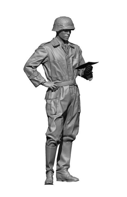1/48 H3 Models WWII German tank crew(Italian pattern) 3D Printed Figure ...