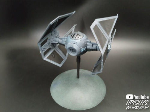 1/48 MPC Star Wars Return of the Jedi Tie Interceptor Plastic Model Kit ...