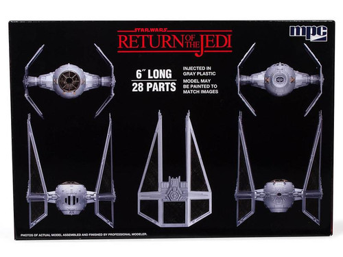 1/48 MPC Star Wars Return of the Jedi Tie Interceptor Plastic Model Kit ...