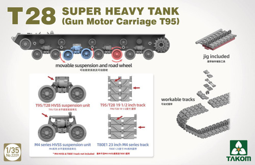 1/35 Takom T28 Super Heavy Tank - PREORDER - Squadron.com