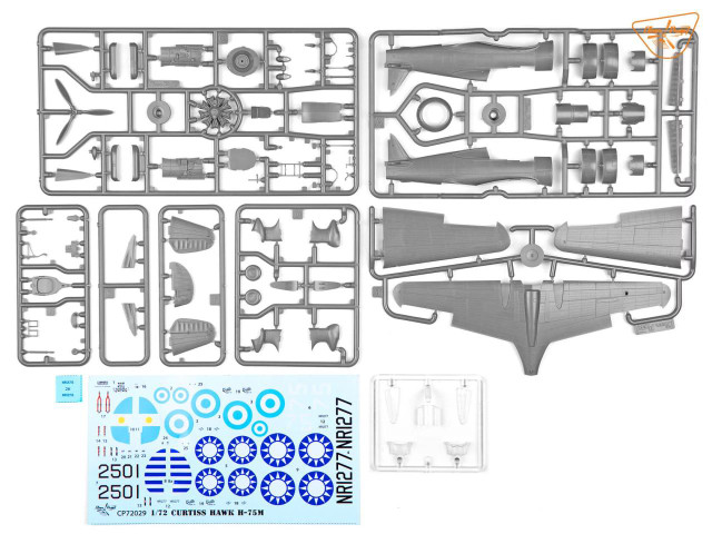 1/72 Clear Prop H-75M Hawk Plastic Model Kit - Squadron.com