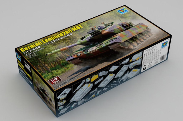 1/16 Trumpeter German Leopard 2A6 Main Battle Tank - Squadron.com