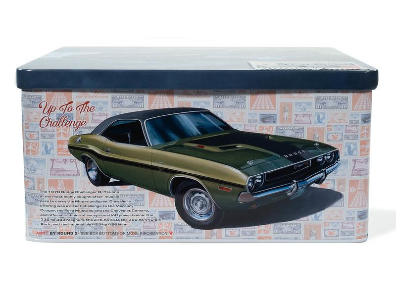 1/25 AMT 1970 Dodge Challenger USPS Plastic Model Kit - Squadron.com