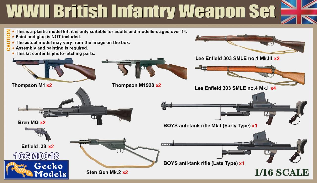 british weapons