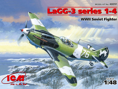 1/48 ICM LaGG-3 series 1-4, WWII Soviet Fighter - Squadron.com