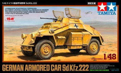 1/48 Tamiya German Armored Car Ltded Plastic Model Kit - MMD - Military ...