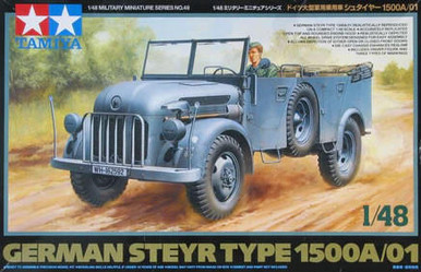 1/48 Tamiya German Steyr 1500A/01 Plastic Model Kit - MMD - Military ...