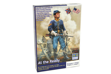 1/35 Master Box At the Ready American Civil War Brigadier General Union ...