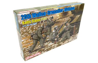 1/35 Dragon 20th Waffen Grenadier Division Baltic States 1944 Figure ...