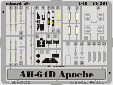 1/48 Eduard AH64D for HSG (Pre-Painted) - Squadron.com