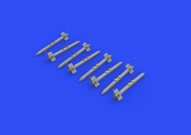 1/72 Eduard HVAR Rockets (PE & Resin) - MMD - Military Model Distributors