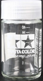 Tamiya Paint Mixing Jar w/Measure (46ml Bottle) - Squadron.com