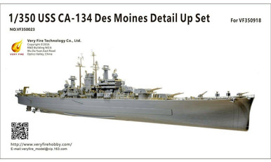1/350 Very Fire Models USS Des Moines Detail Up Set(For VeryFire ...
