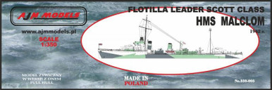 1/350 AJM Models Scale HMS Malcolm - WW.2 fit - Squadron.com