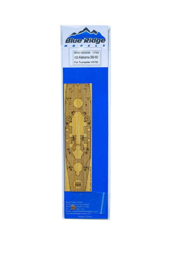 1/700 Blue Ridge Models USS Alabama BB-60 Wood Deck For Trumpeter ...