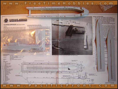 1/700 Corsair Armada USN Floating Drydock ARD-2 Class - Squadron.com