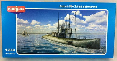 1/350 Mikro Mir British K-class submarine - Squadron.com
