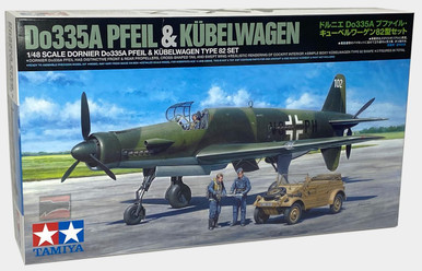 1/48 Tamiya DORNIER DO335A PFEIL w/ Kubelwagen - Squadron.com