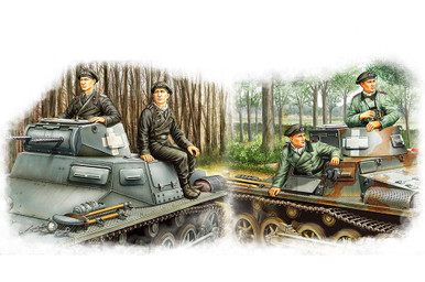 1/35 Hobby Boss German Panzer Crew Figure Set - MMD - Military Model ...